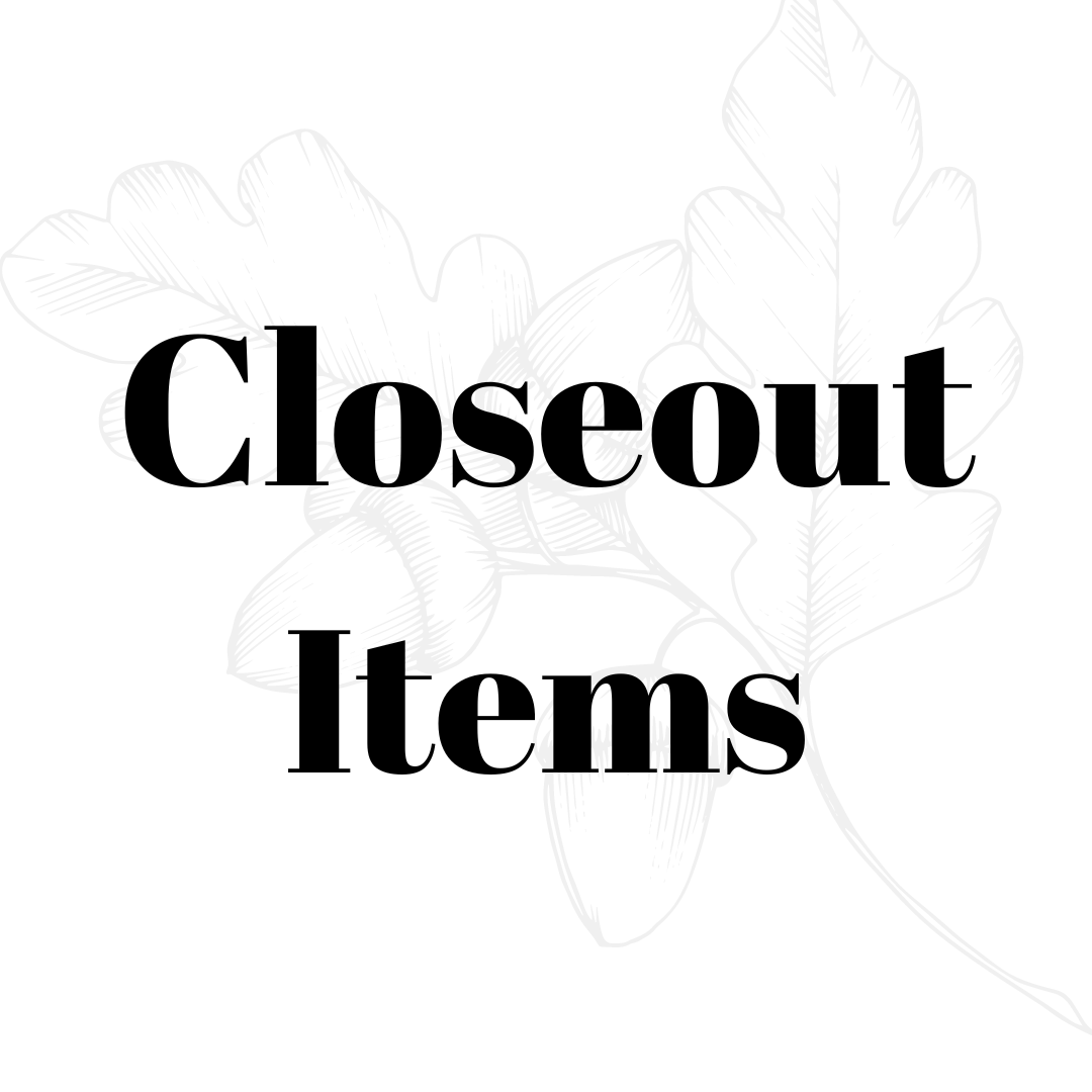 Closeout Items – Oak Avenue Emporium